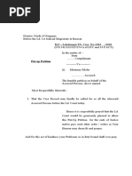 Bail Application Format Under Section 437 CRPC | PDF | Bail | Public Sphere