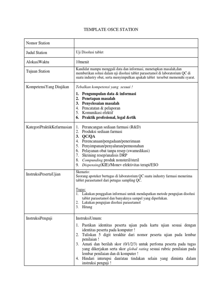 Uji Disolusi Tablet Kel 9 | PDF