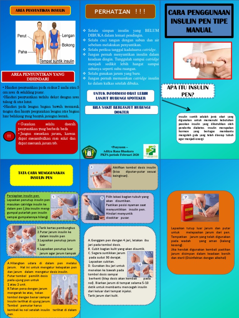 Leaflet Insulin Pen Pindad | PDF