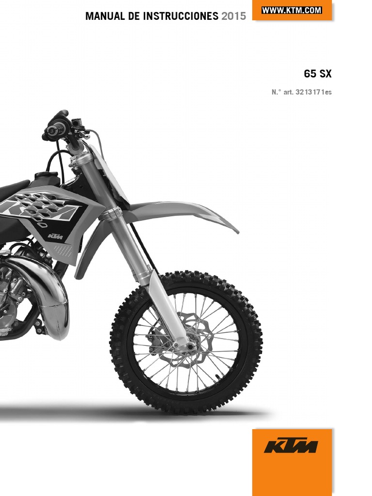 Manual Usuario KTM 65 | PDF | Tecnología