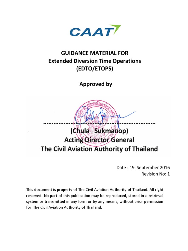 05 GM Edto-Etops-Caat PDF | PDF | Technology & Engineering
