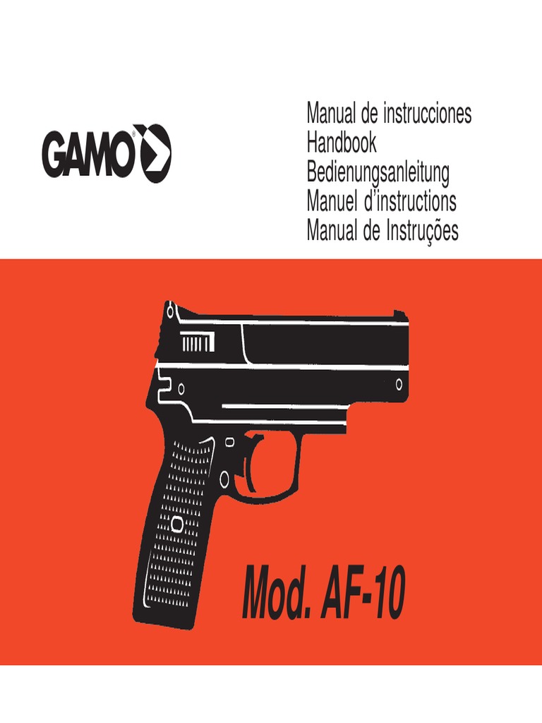 Manual Gamo AF10 | PDF