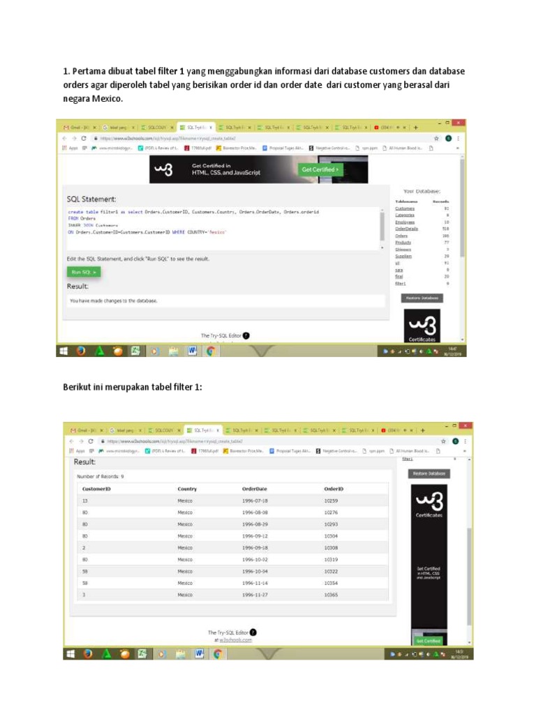 Jawaban Soal SQL | PDF