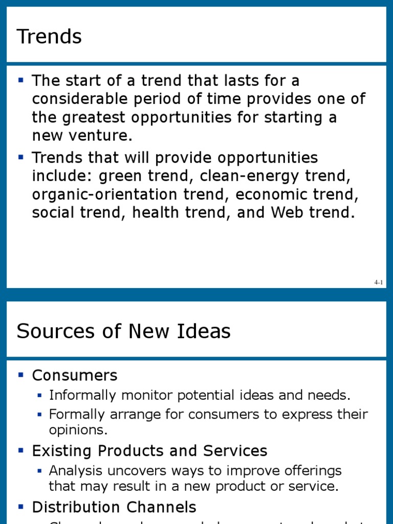 Sources of Ideas | PDF