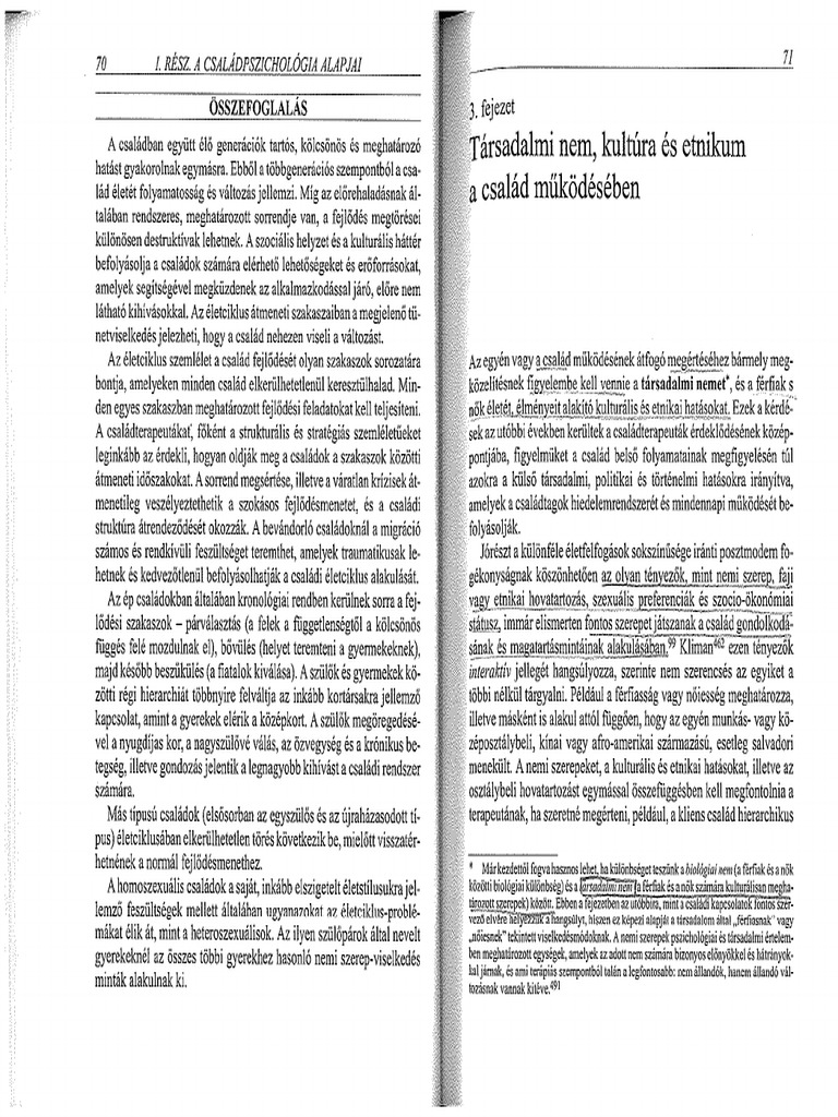 Goldenberg Harmadik Fejezet PDF | PDF