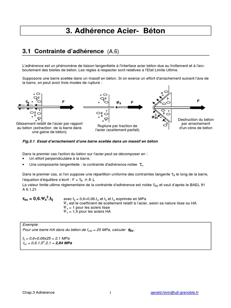Cours BA ST2 Chap 3 | PDF | Contrainte de cisaillement | Rendement (Ingénierie)