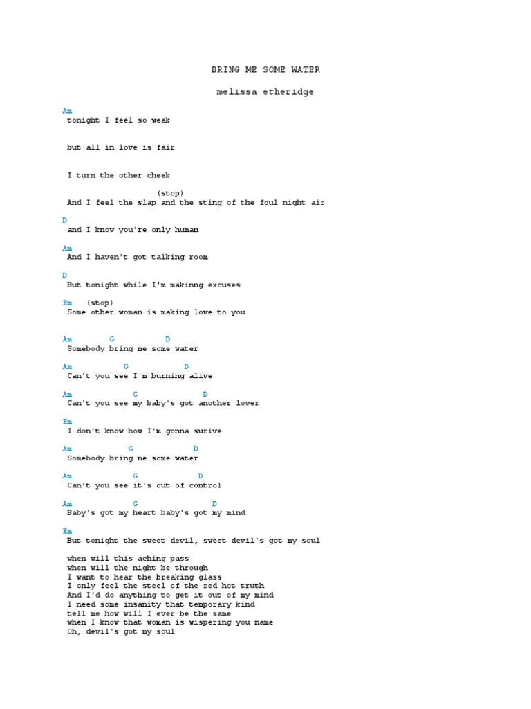 Bring Me Some Water | PDF | Art