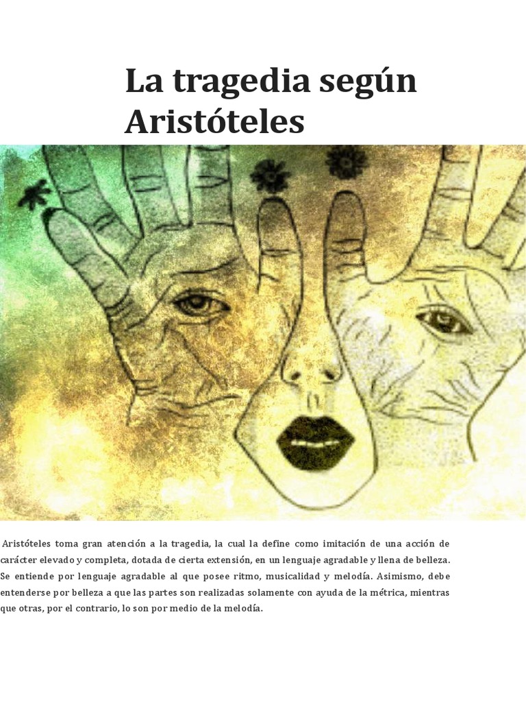La tragedia y catarsis según Aristóteles | PDF