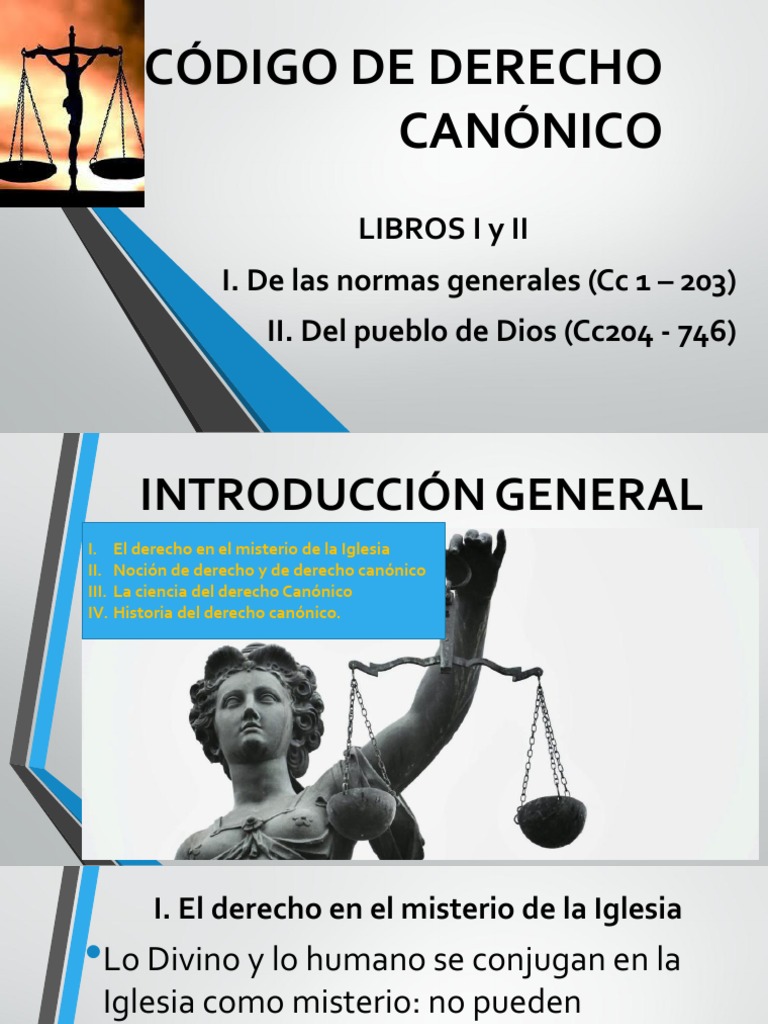 CÓDIGO DE DERECHO CANÓNICO I y II PDF | PDF