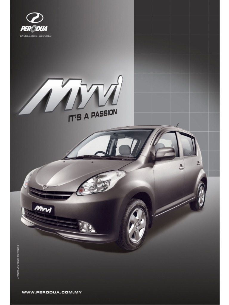 Myvi Brochure | PDF