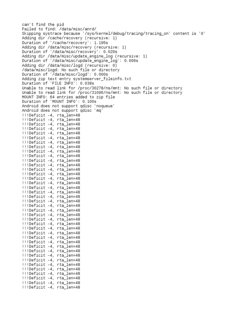 Bugreport 2020 02 22 01 28 02 Dumpstate - Log 31175 | PDF | Zip (File Format) | Utility Software