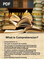 Literal, Inferential and Evaluative Levels of Comprehension | PDF