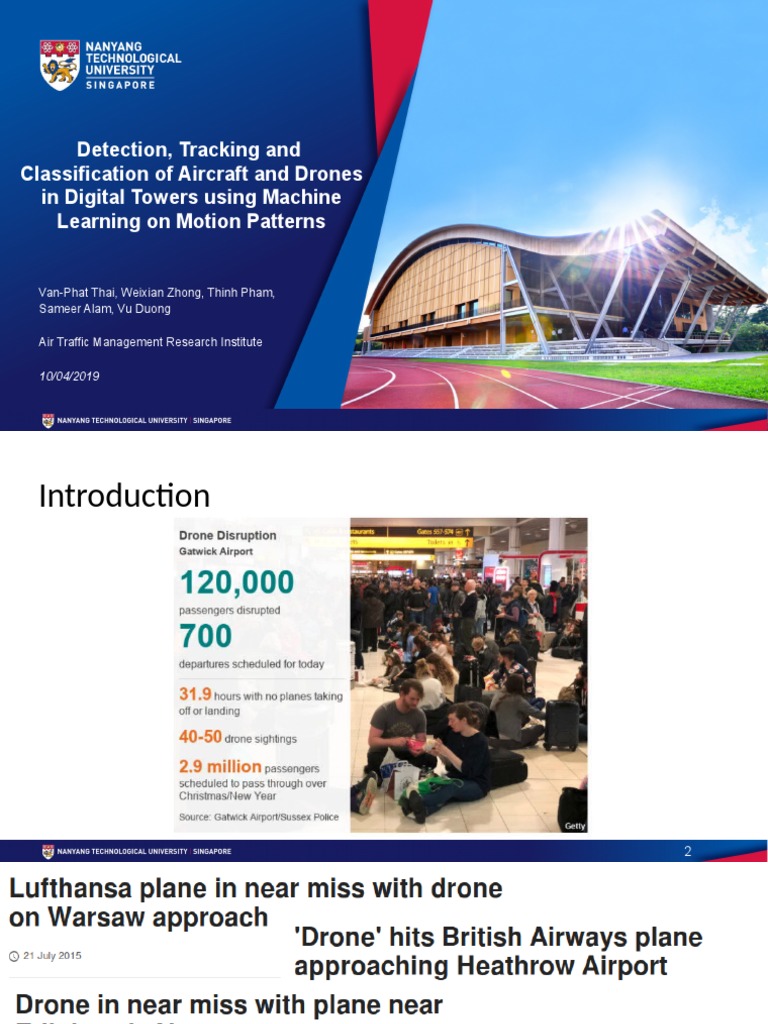 Detection Tracking and Classification of Aircraft and Drones in 2019 ...