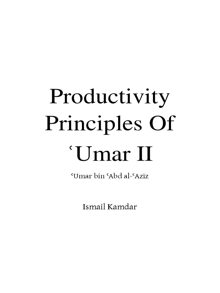 Umar II-1 | PDF | Medina | Muhammad