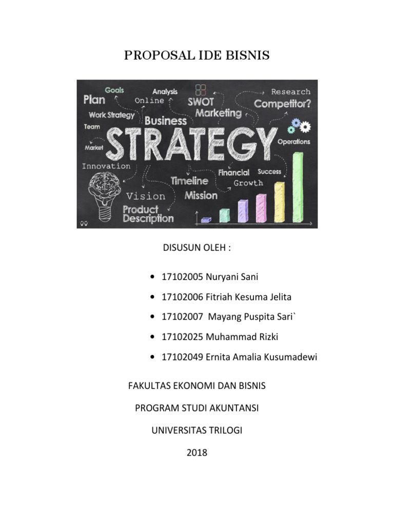 Proposal Bisnis Pigura Foto | PDF