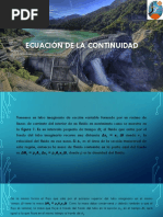 Clase 5 Hidrodinamíca Ecuación de Continuidad | PDF | Dinámica de fluidos | Fenomeno fisico