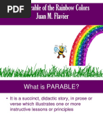 The Parable of The Rainbow Colors | PDF