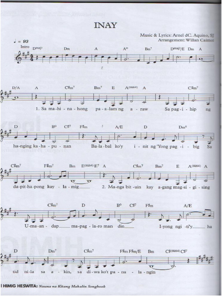 Inay Satb | PDF