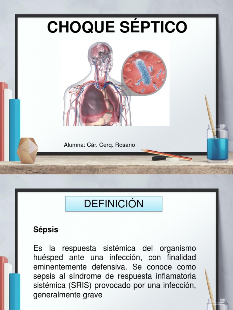 Choque Séptico | PDF | Septicemia | Inflamación