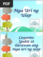 Mga Uri NG Ulap | PDF
