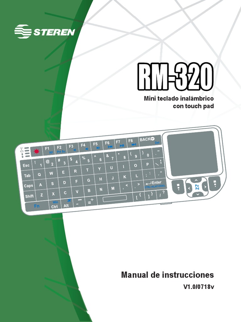 RM 320 v1.0 Instr | PDF | USB | Ingeniería Electrónica