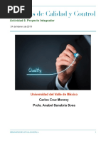 Informe de Auditoria Grupo Bimbo | PDF | Auditoría | Calidad (comercial)