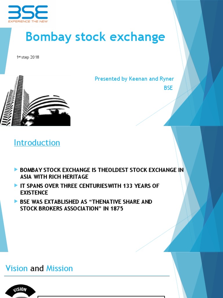 Overview of Bombay Stock Exchange | PDF | Stock Market | Stocks