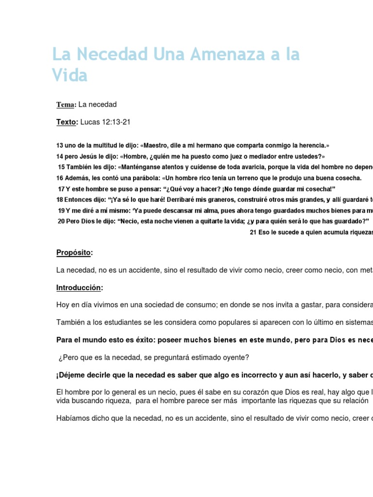 La Necedad Del Hombre | PDF