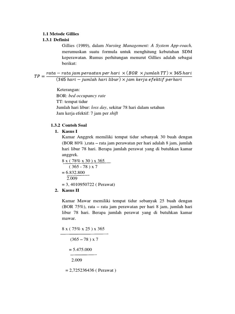 Metode Gillies | PDF