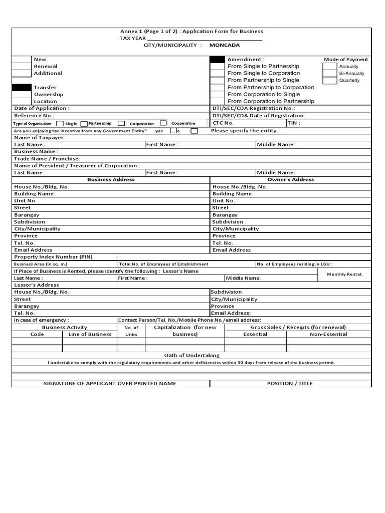 Barangay Sari-Sari Store Business Permit PDF | PDF