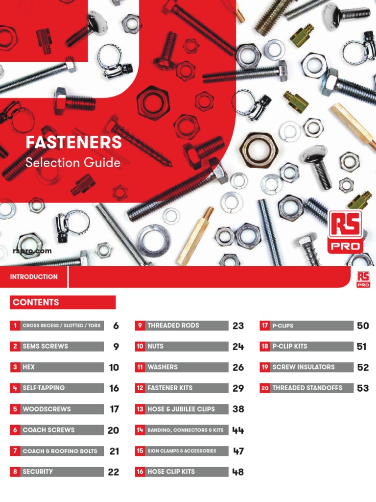 Fasteners | PDF