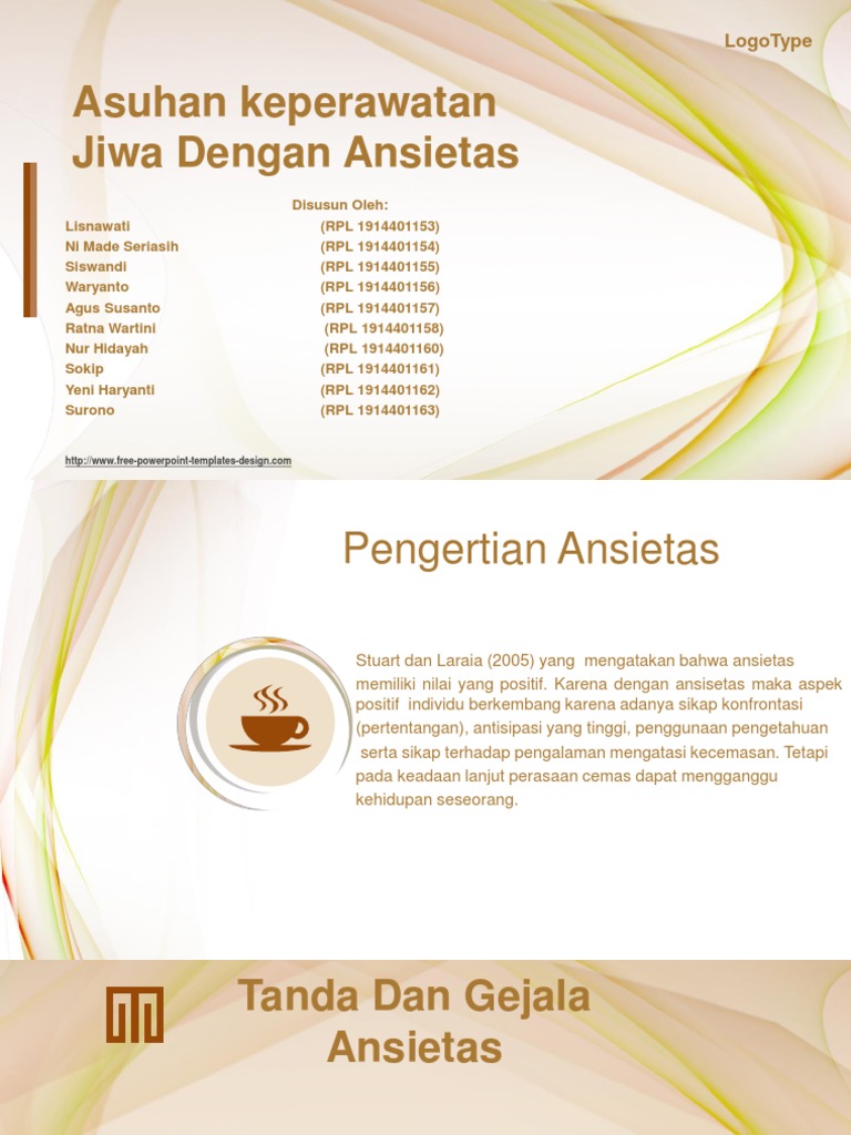 Power Point ASkep Jiwa Dengan Ansietas (Kecemasan) | PDF