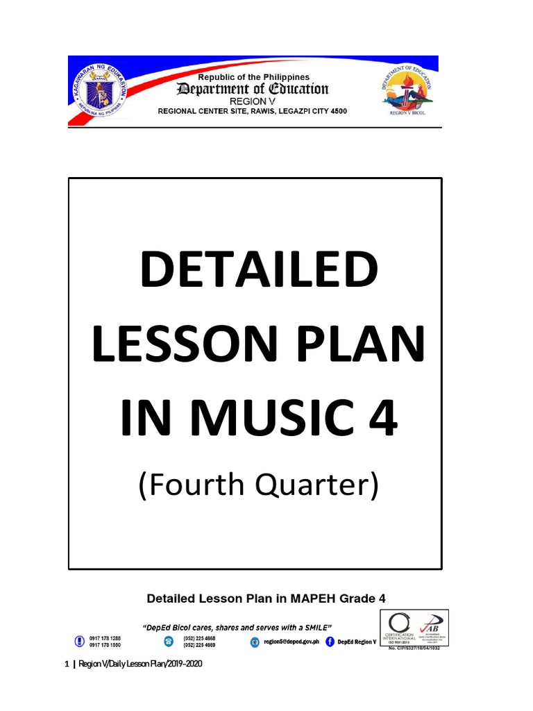 Grade 4 (MUSIC 4th Quarter) | PDF