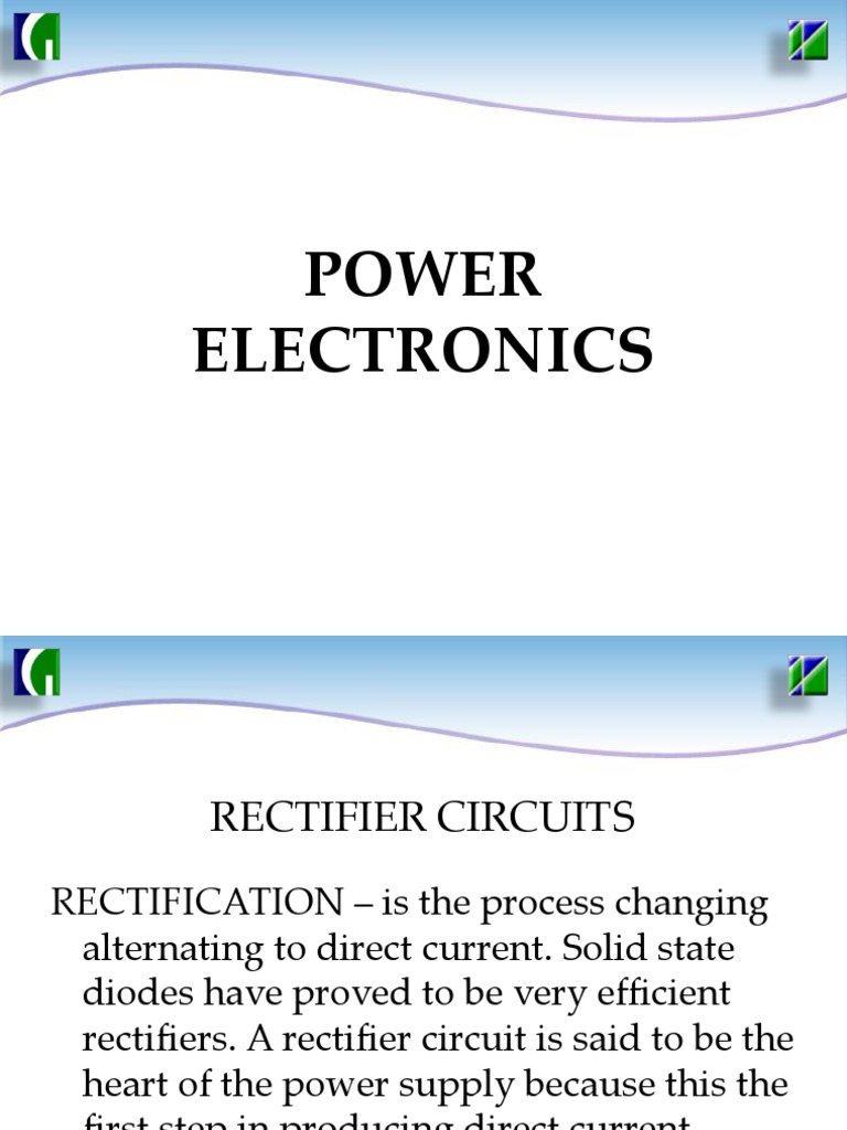Power Electronics | PDF
