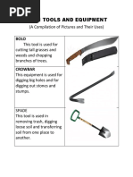 Farming Tools Lesson 1 | PDF | Plough | Tillage