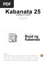 El Filibusterismo (Kabanata 25) | PDF