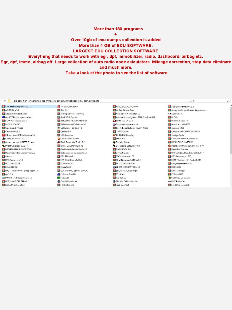 More Than 180 Programs | PDF