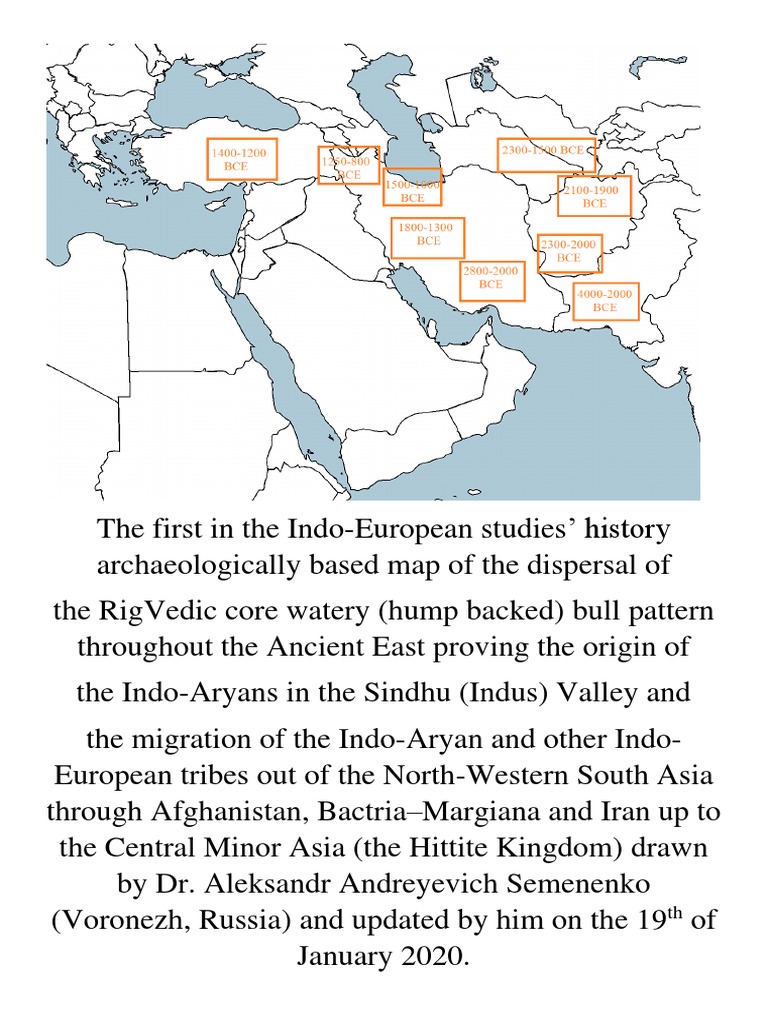 Indo-Aryan Migration Map Analysis | PDF