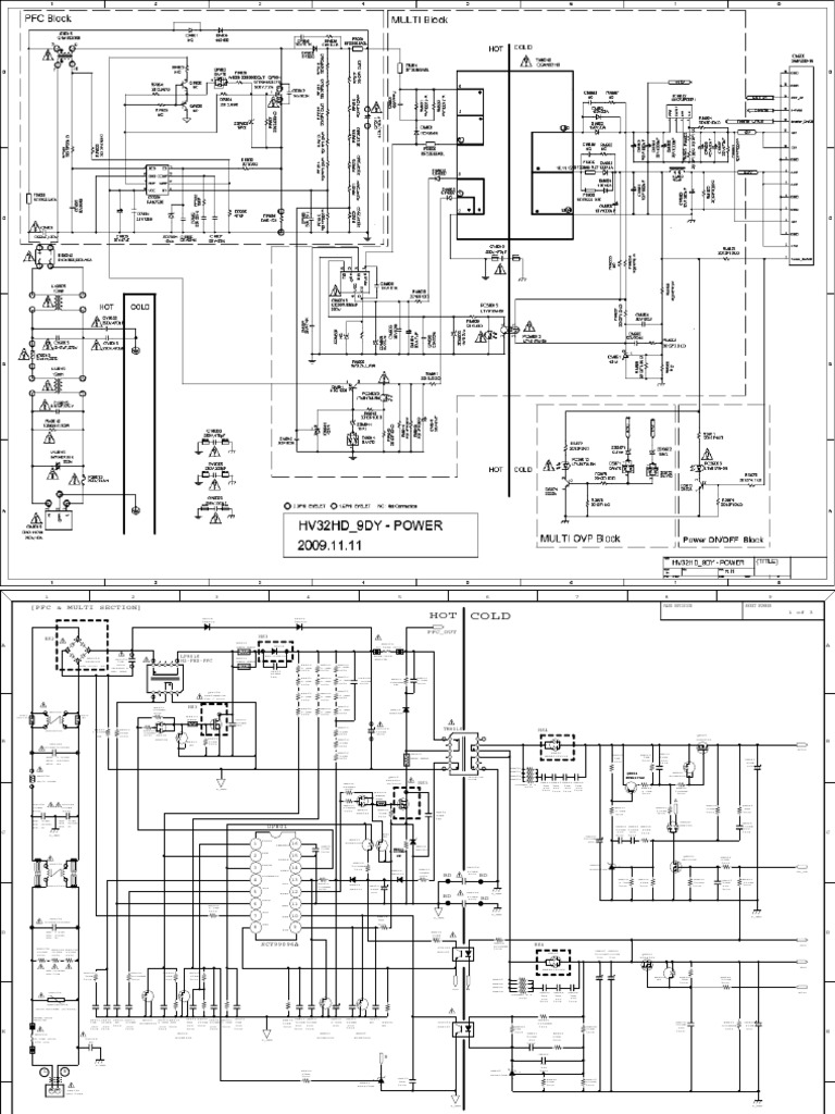 Samsung LED TV Power Supply Schematic | PDF