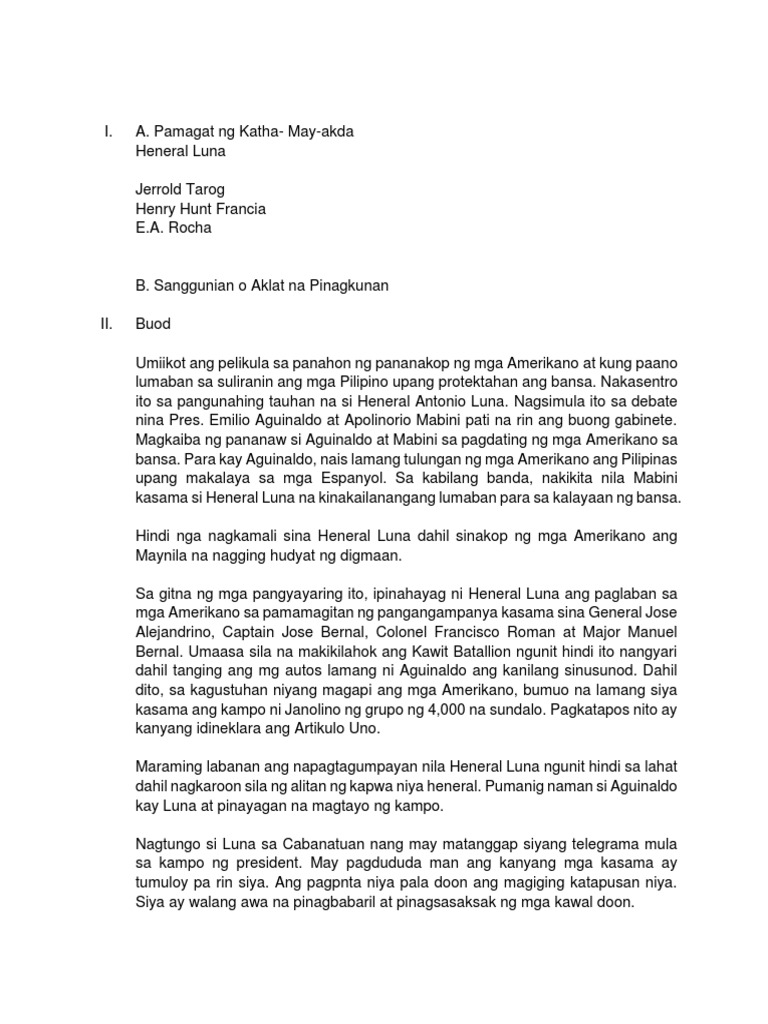 Draft Filipino Paper | PDF