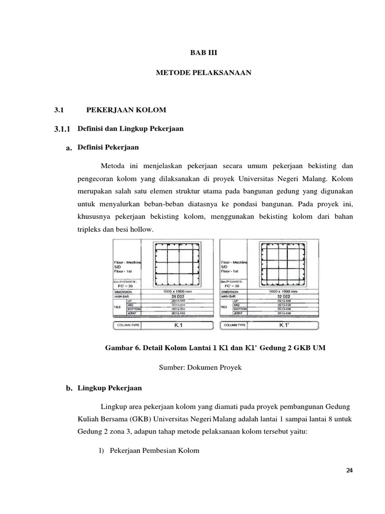 BAB 3 Umum Kolom Lengkap Kepala Kolom | PDF