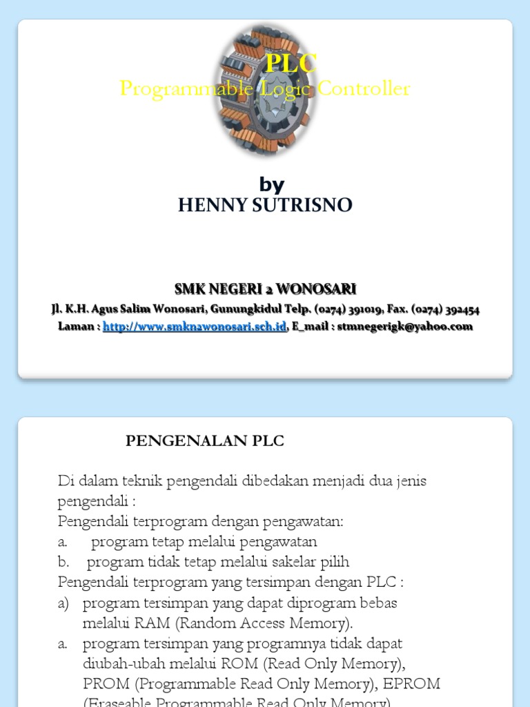 Pengenalan dan Struktur PLC | PDF