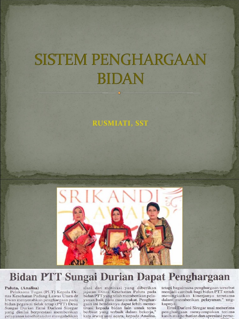 Sistem Penghargaan Bidan | PDF