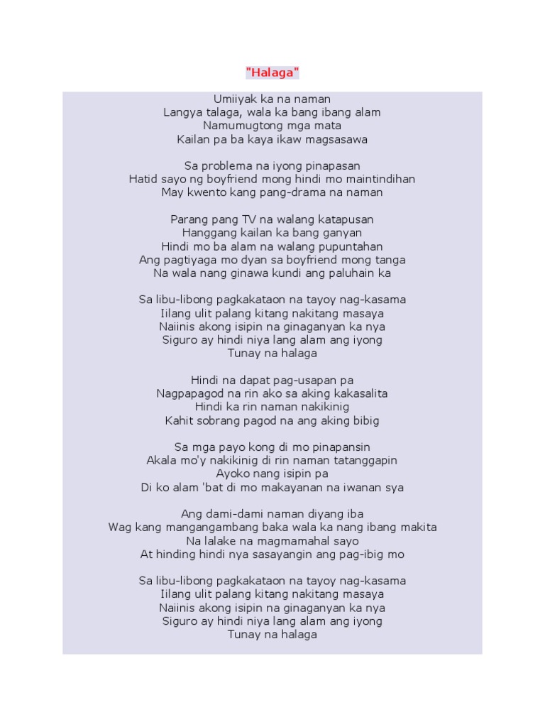 Halaga | PDF