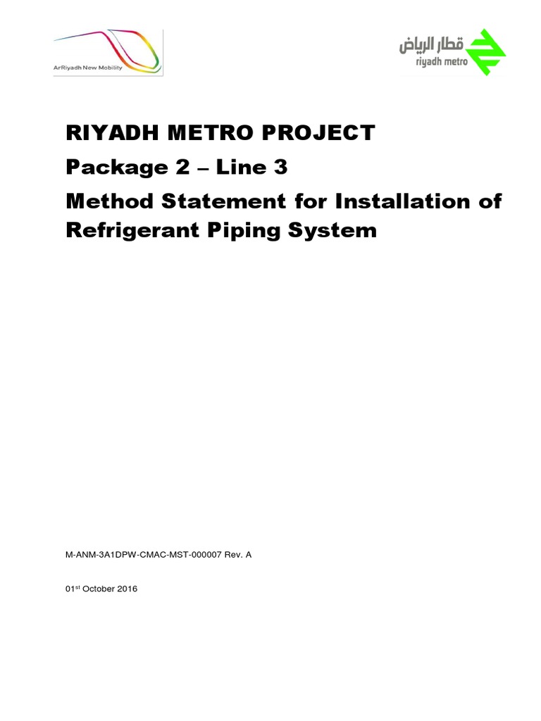 Installation of Refrigerant Piping | PDF