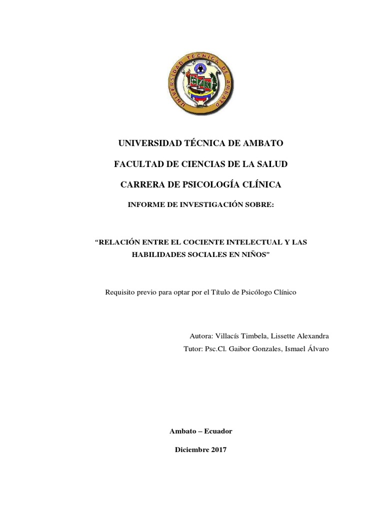 Tesis Lissette Villacis PDF | PDF Tesis Lissette Villacis PDF | PDF