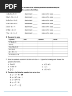 Direct Variation Practice Sheet | PDF
