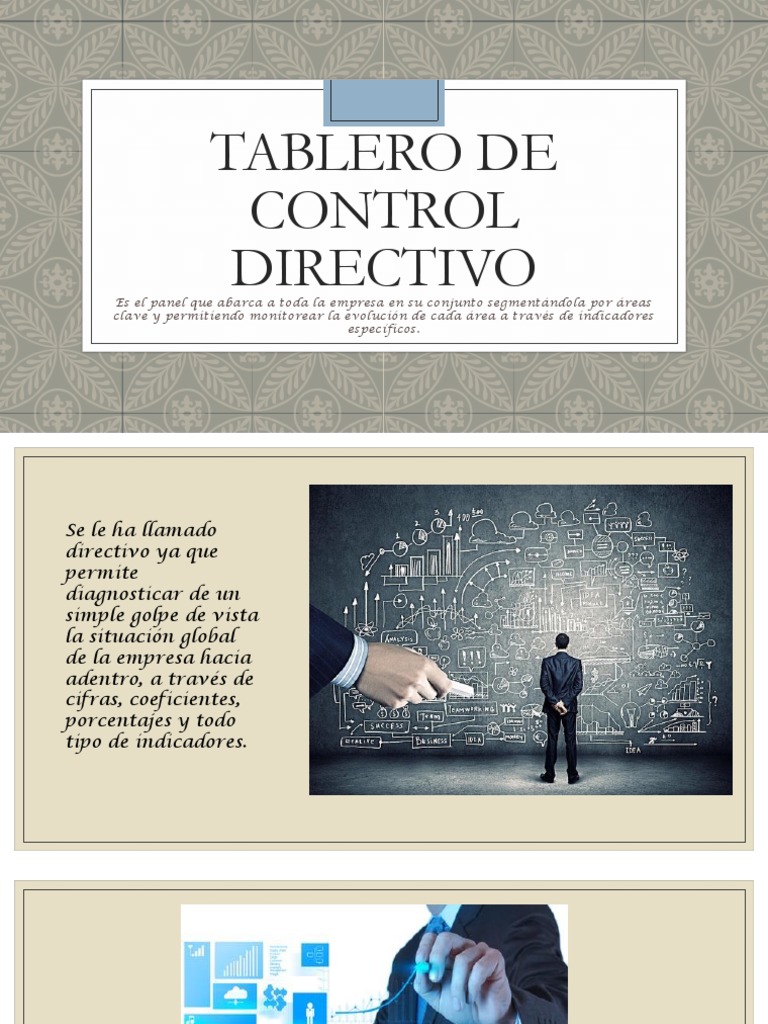 Tablero de Control Directivo | PDF