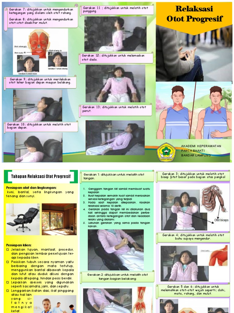 Leaflet Relaksasi Otot Progresif | PDF