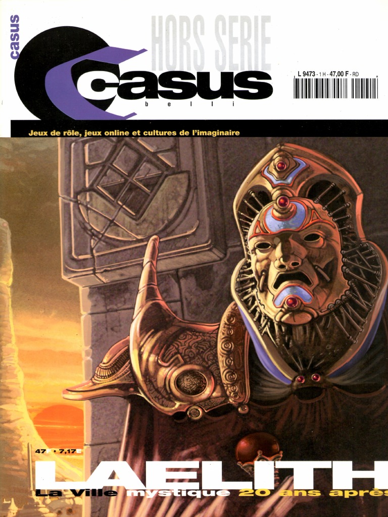 Casus Belli V2 HS01-Laelith La Ville Mystique 20 Ans Après PDF | PDF